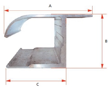 Front Corner Post 116.00"