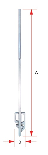 Universal Side Action Roof Post